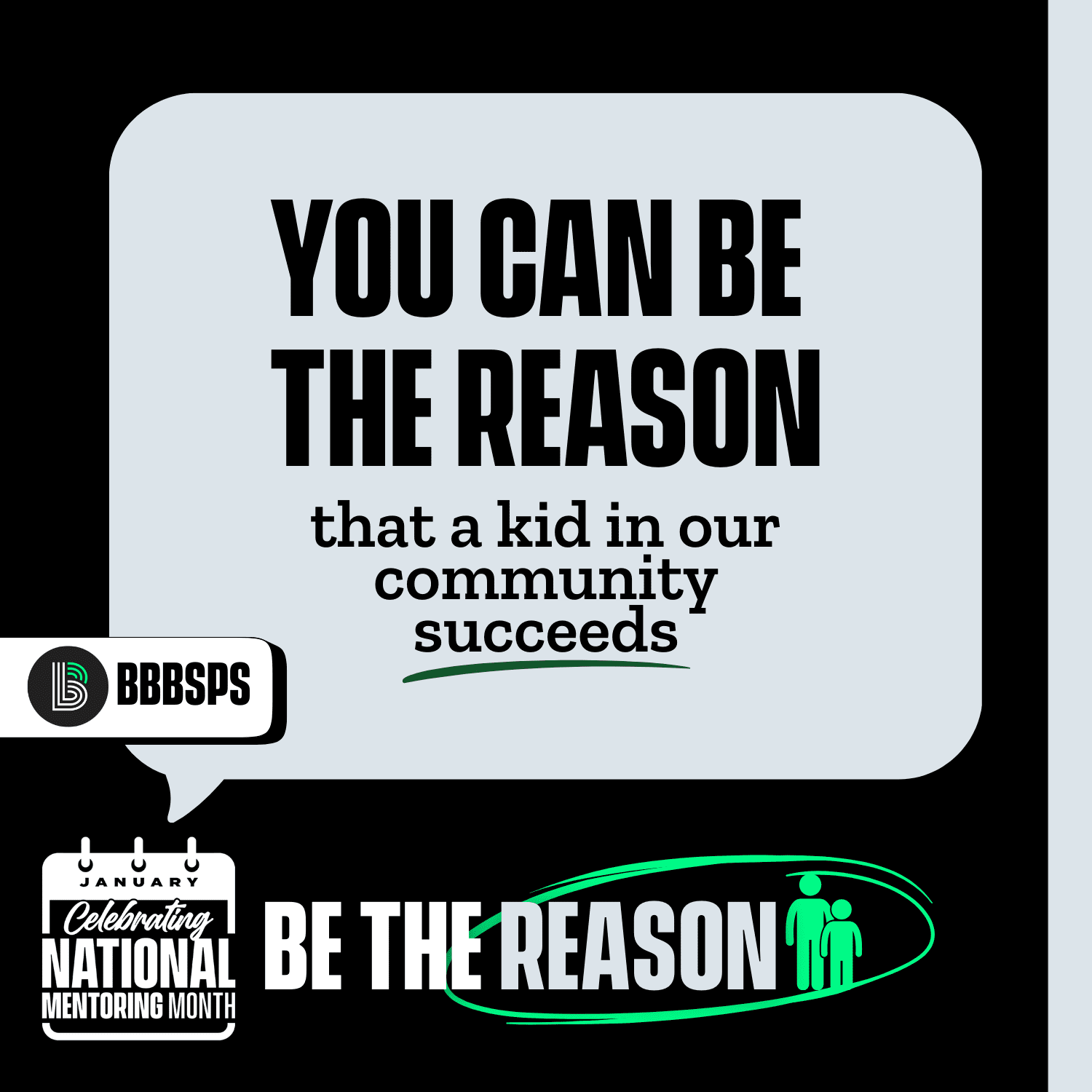 Be The Reason: Celebrating National Mentoring Month 2026 - Big Brothers ...